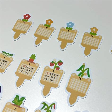 화분 이름표 도안 공유 여러 가지ver 네이버 블로그