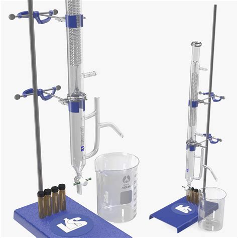 3d Lab Flask Stand Turbosquid 1458534