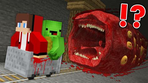 Jj And Mikey Vs Train Eater Challenge Youtube