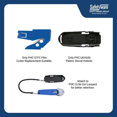 Pacific Handy Cutter S7 Premium Self Retracting Safety Cutter 3 In 1