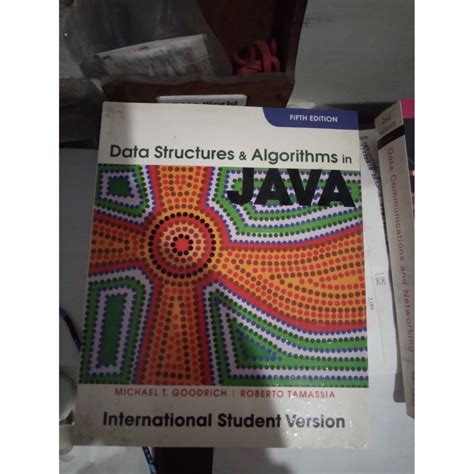 Data Structure And Algorithm In Java Goodrich 幾乎全新 秀才書屋 Iopen Mall