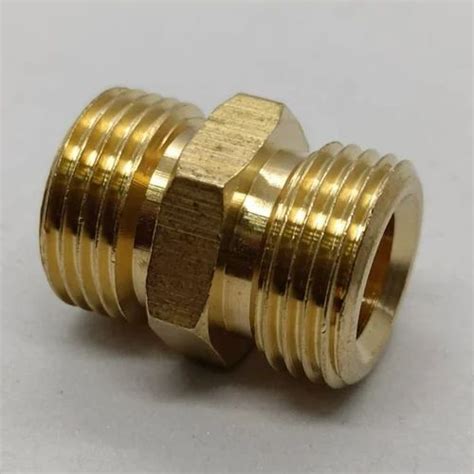 Brass Male Threaded Adapter At Rs 35piece पीतल का एडाप्टर In Jamnagar Id 2850903961397