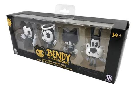 Bendy Y La Máquina De La Máquina De Tinta 1 Con 4 Figuras Cuotas Sin