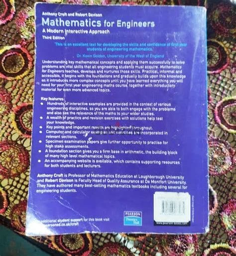 Mathematics For Engineers كتب 198022401