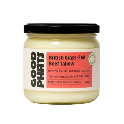 Good Phats British Grass Fed Beef Tallow 275g