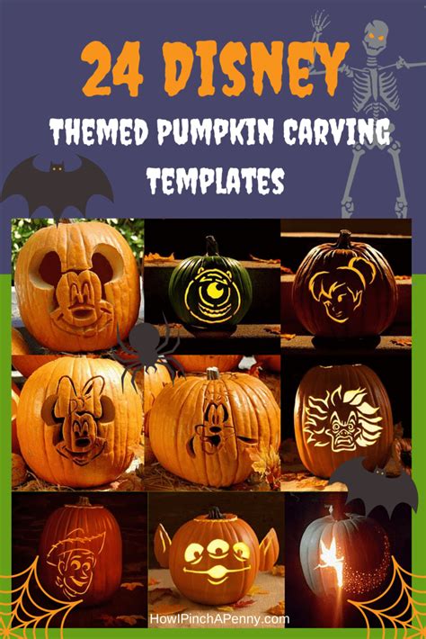 Mickey Mouse Pumpkin Carving Template