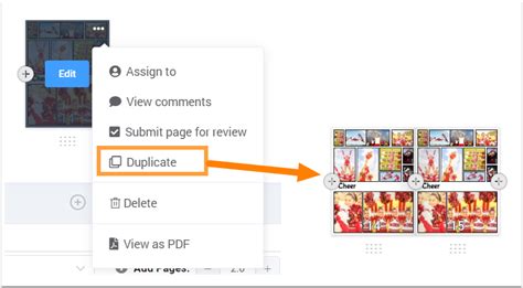 Adding Deleting Moving And Duplicating Pages School Yearbook