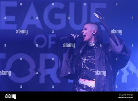 Munich Germany November29th 2024 Anna Brunner Singer Of League Of