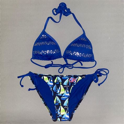 Gilly Hicks Triangle Bikinis For Women Mercari
