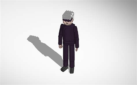 3d Design Satoru Gojo Inspired By Chibblechobble Tinkercad