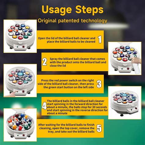 Nuratit Automatic Billiard Ball Cleaner And Polisher 16 Ball Capacity