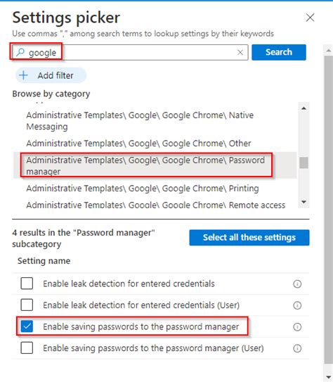 How To Disable Browser Password Saving Via Endpoint Manager Microsoft