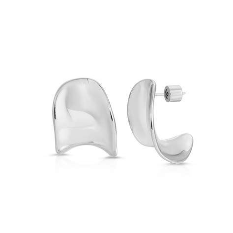 Bellah Earring Silver Natalie B Jewelry