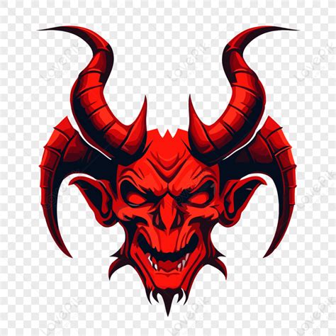 악마 뿔 만화 클립 아트 상표 Png 일러스트 무료 다운로드 Lovepik