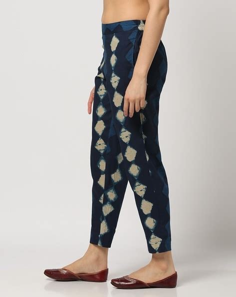 Buy Indigo Pants For Women By Svrnaa By Azorte Online