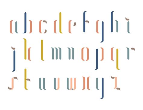 Modular Alphabet On Behance