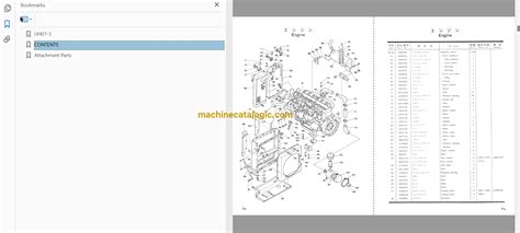 Hitachi Uh07 3 Hydraulic Excavator Full Parts Catalog