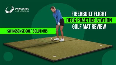 Fiberbuilt Flight Deck Practice Station Golf Mat Review