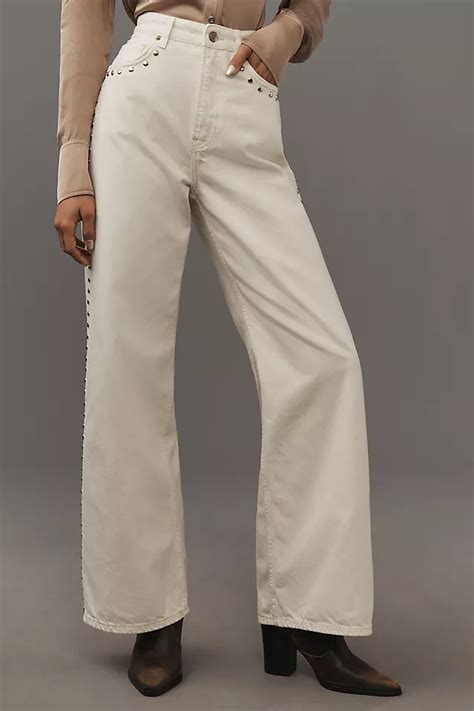 Reformation Cary High Rise Slouchy Wide Leg Jeans Anthropologie