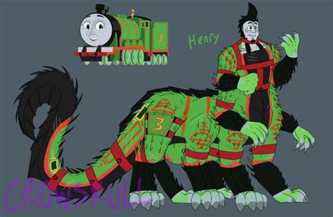 Theyre Finally Done Demon Au Full Body Concepts Part Two Henry And Gordon Labor Demon Green