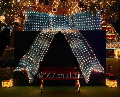 M X M Waterproof LED Net Mesh Fairy String Lights Ice Bar Lamp For Indoor Outdoor Twinkle