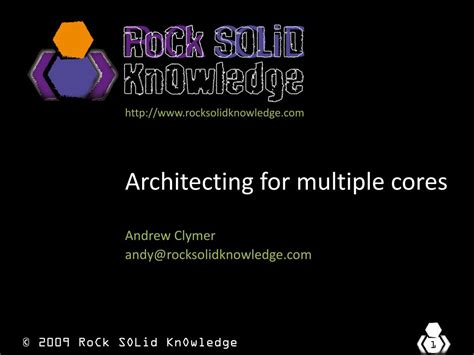 Ppt Architecting For Multiple Cores Powerpoint Presentation Free