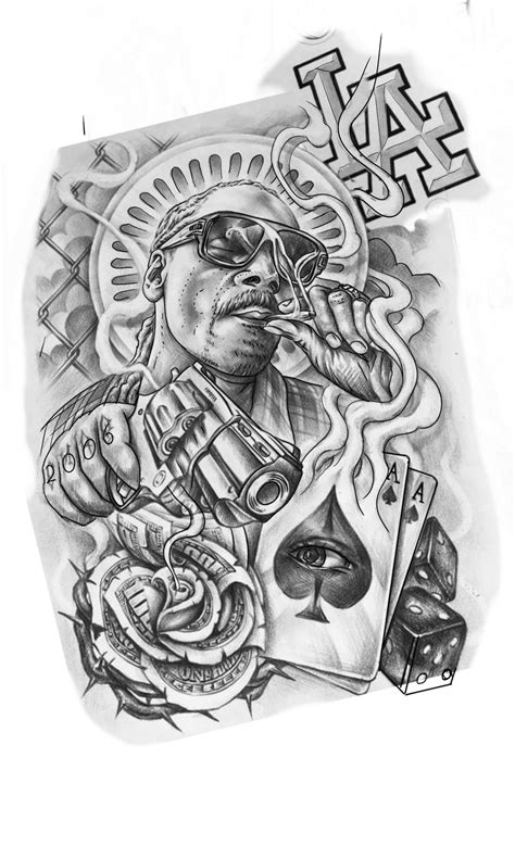 Pin On Tablet Samsung Gangster Tattoos Cartoon Tattoos Tattoo
