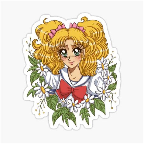 Candy Candy Manga Girl Sticker By Heiseihi Redbubble
