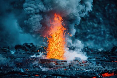 Free Photo Natural Disaster Volcanic Eruption