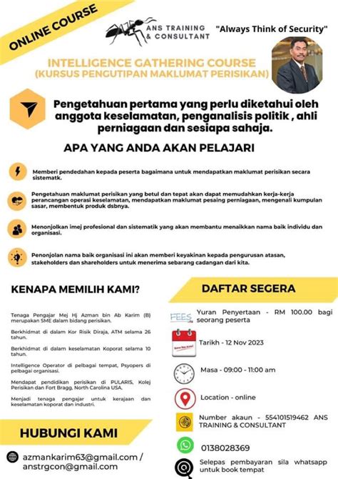 Major Azman Ab Karim Rtd On Linkedin Anyone Interested In Joining