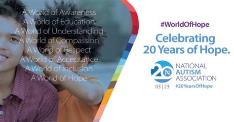 National Autism Association Marks 20th Anniversary Age Of Autism