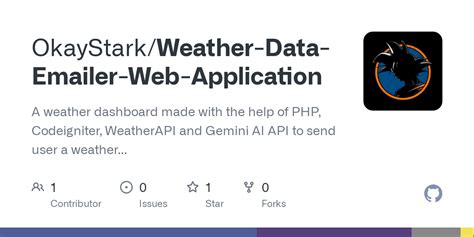 Github Okaystark Weather Dashboard With Ai Emails A Weather