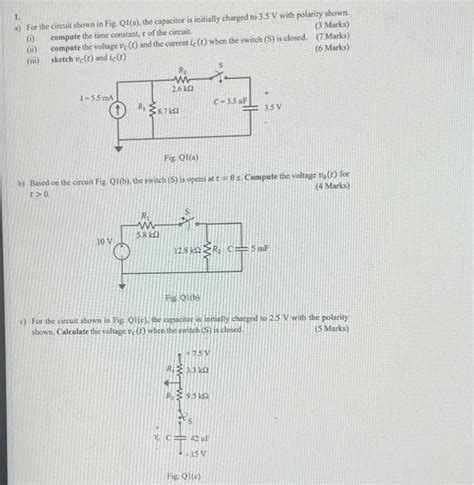 Solved A For The Circuit Shown In Fig Q A The Chegg