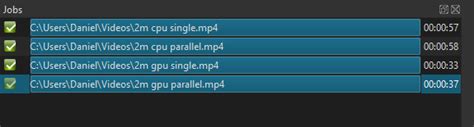 My Experiment For Encoding Site Feedback Shotcut Forum