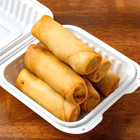 1 Deep Fried Vegetable Spring Rolls 2 Pcs Ginger Garden