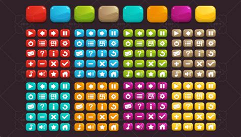 Casual And Fancy Gui Pack Gamedev Market