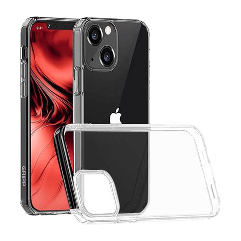 Buy Gripp Gr Ip14 Clr Hard Polycarbonate And Tpu Back Cover For Apple Iphone 14 Drop Hybrid