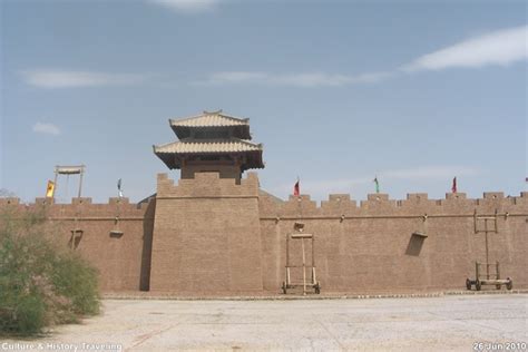 둔황 만리장성 옥문관玉門關과 한장성漢長城 Culture And History Traveling