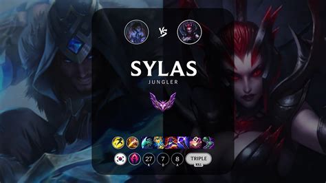 Sylas Jungle Vs Elise Kr Master Patch Youtube