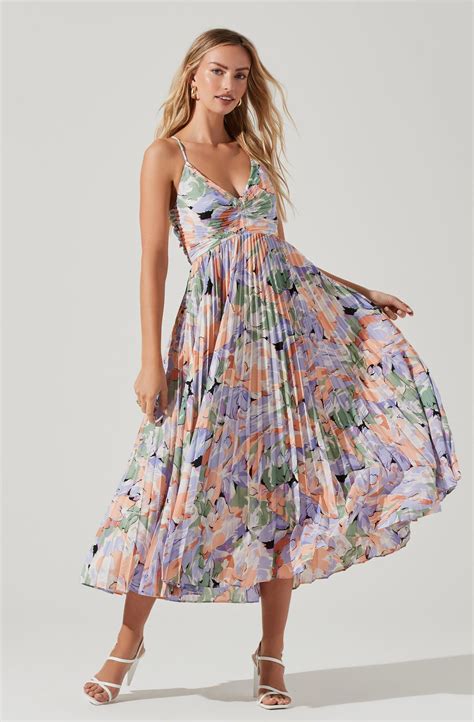 Spring Floral Wedding Guest Dress London Times Floral Summer Cute Knee
