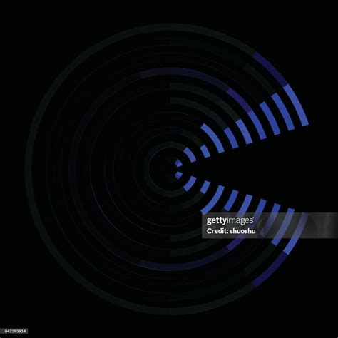 Curve Stripe Technology Pattern Background High Res Vector Graphic