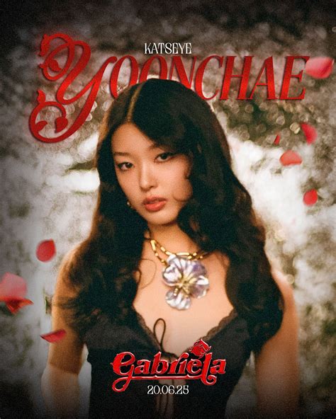 Yoonchae From Katseye Poster Design Fond Decran Pastel Fond Décran