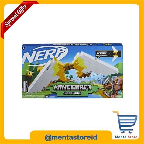 Promo Nerf Minecraft Dungeons Sabrewing Motorized Bow Diskon 63 Di