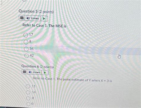 Solved Case 1 The Following Information Regarding A