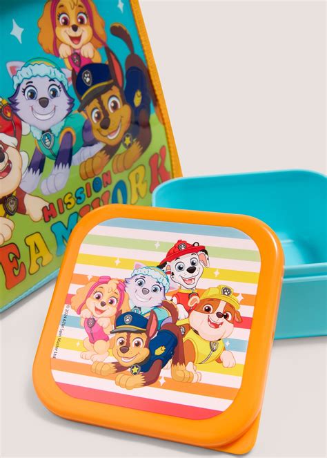 Buy Paw Patrol Lunch Bag And Box Blue Online In Oman From Matalan