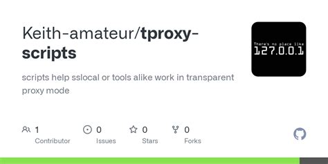 Github Keith Amateurtproxy Scripts Scripts Help Sslocal Or Tools