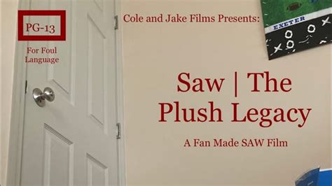 Made This Fan Made Saw Movie A Couple Years Ago Using My Fnaf Plushies