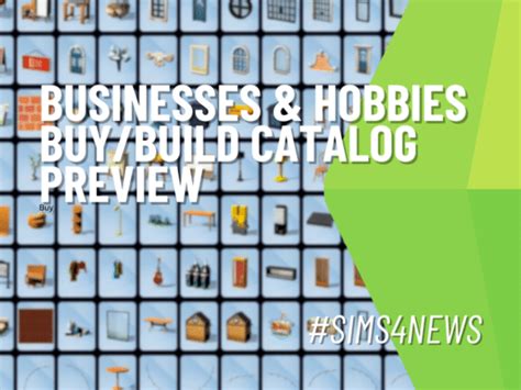 Businesses Hobbies Buy Build Catalog Preview SNOOTYSIMS