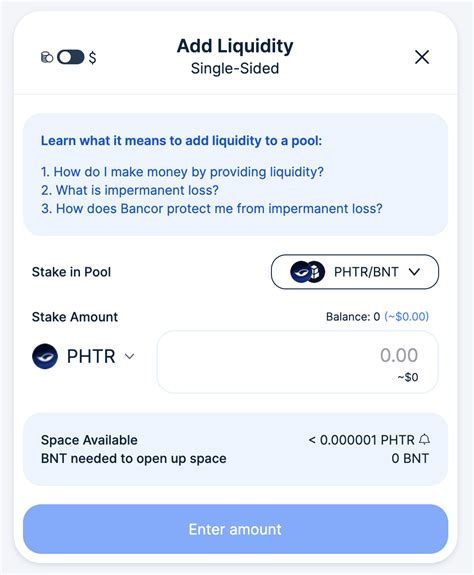Adding Liquidity Incorrect BNT Amount Needed To Open Up Space Issue Bancorprotocol