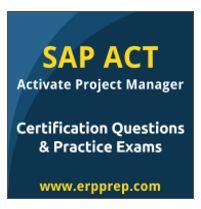 SAP Activate Project Manager Certification Prepare For Your Final Exam